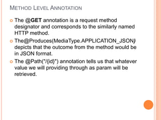 Creating restful api using mule esb | PPT