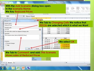 Creating scenario 18 | PPT
