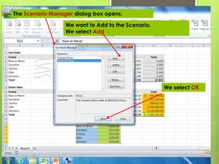 Creating scenario 18 | PPT