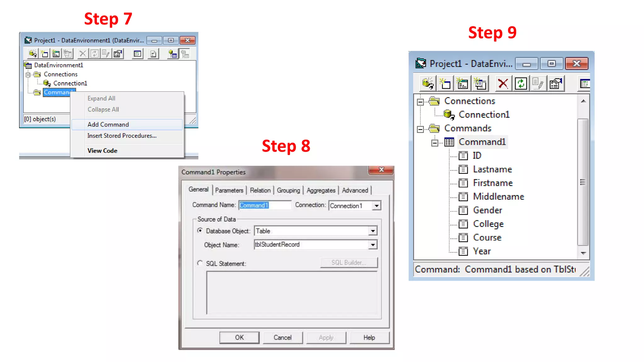 Creating Reports in VB6 using MS Access | PPTX