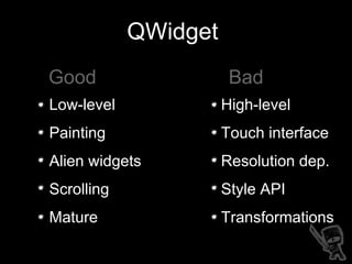 Creating Slick User Interfaces With Qt | PPT