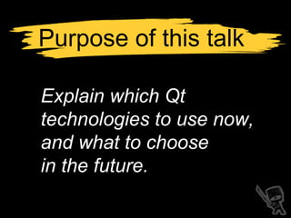 Creating Slick User Interfaces With Qt | PPT