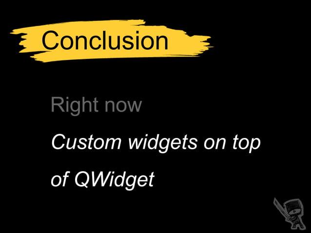 Creating Slick User Interfaces With Qt | PPT