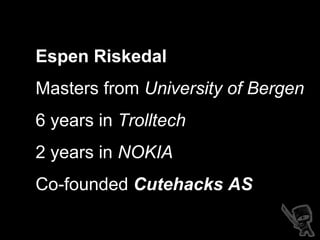 Creating Slick User Interfaces With Qt | PPT