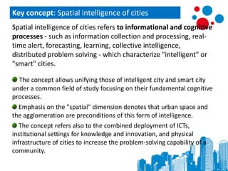 Creating Smarter Cities 2011 - 02 - Nicos Komninos - What makes cities ...