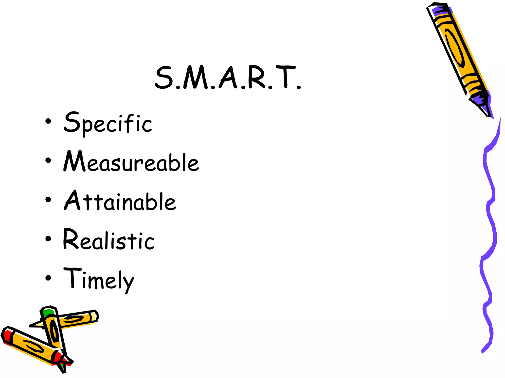 Creating Smart Goals Presentation | PPT