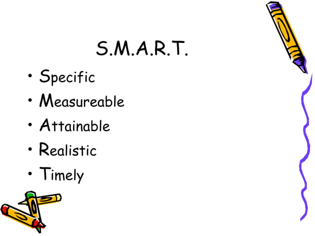 Creating Smart Goals Presentation | PPT