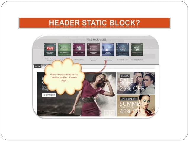 How to Create Static Blocks in PrestaShop | PPT