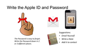 Creating Student Apple ID | PPTX