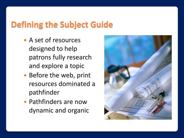 Creating Subject Guides for the 21st Century Library by Buffy Hamilton ...