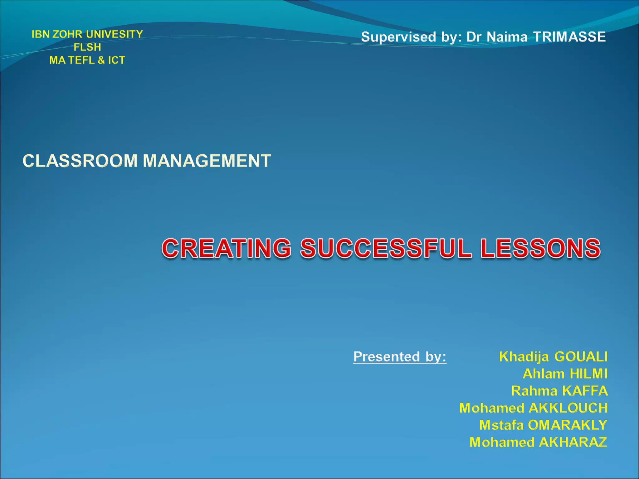 How to Plan Effective Lessons | PPT