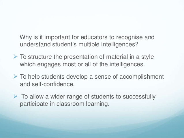 Creating supportive learning environment. Creating supportive learning environment.