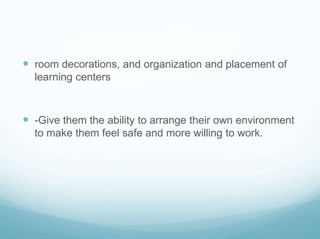 Creating supportive learning environment ppt | PPTX | Primary Education ...