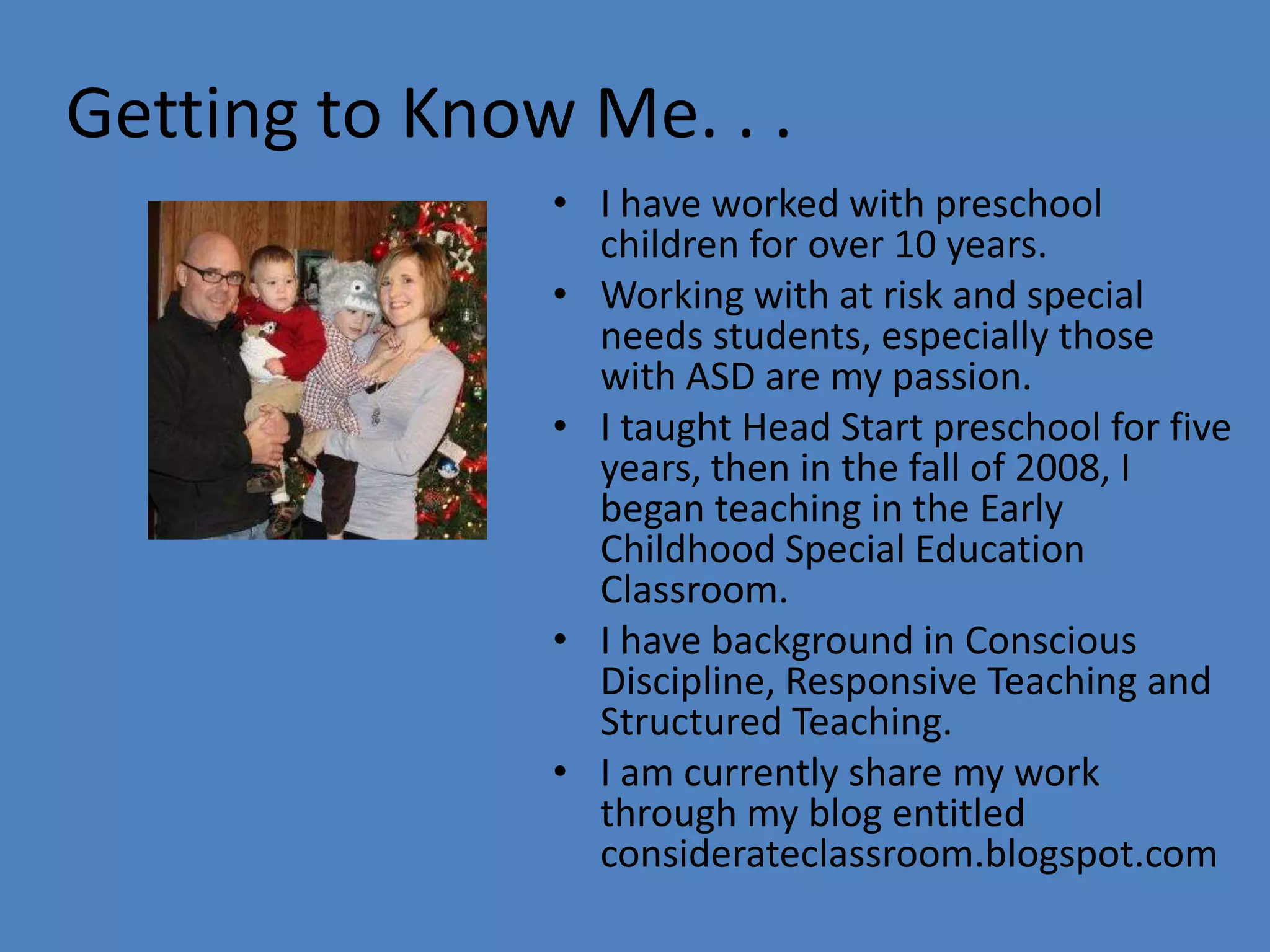Creating systems for success in a early childhood special education ...