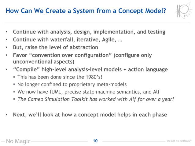 Creating Systems from Concept Models | PPTX