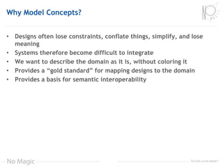 Creating Systems from Concept Models | PPTX