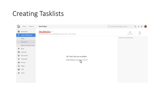 Creating tasklist | PPT