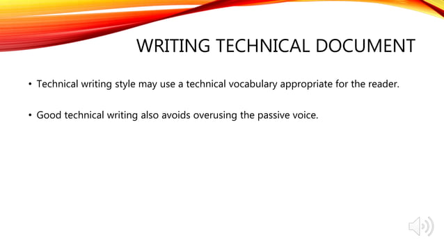 Creating technical document | PPTX