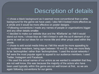 Creating the billing block | PPTX