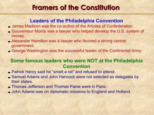 Creating the constitution | PPT