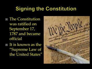 Creating the constitution | PPT