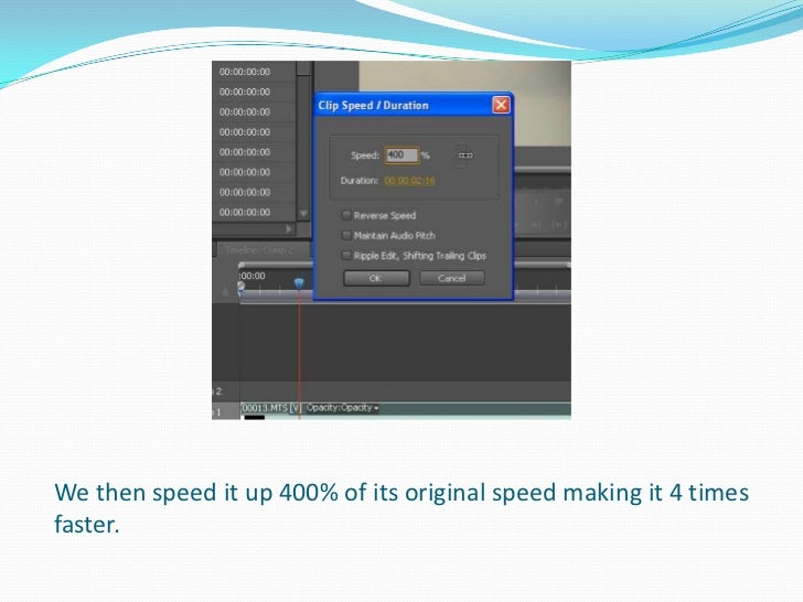 Creating the credits