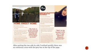 Creating the double page spread | PPT