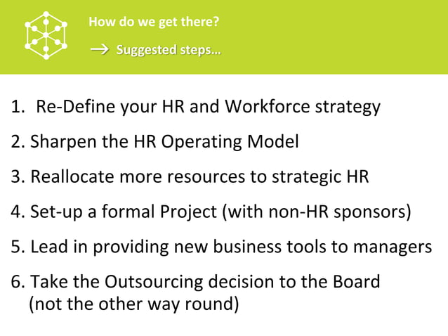 HR Operating Models - future trends | PDF