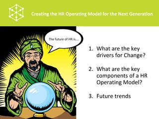 HR Operating Models - future trends | PDF