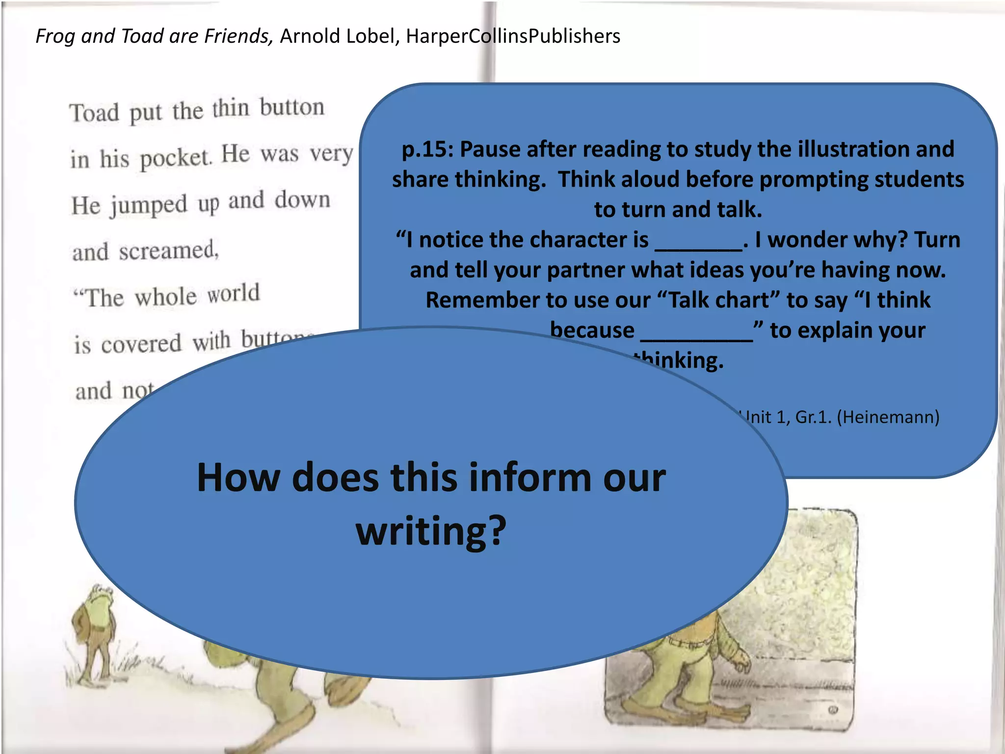 Creating the link between reading and writing | PPT