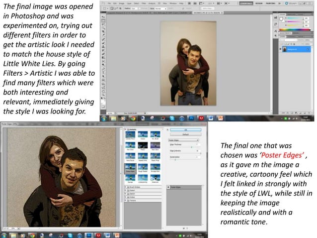 Creating the magazine cover | PPTX