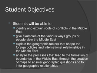 Creating the modern middle east gt | PPT