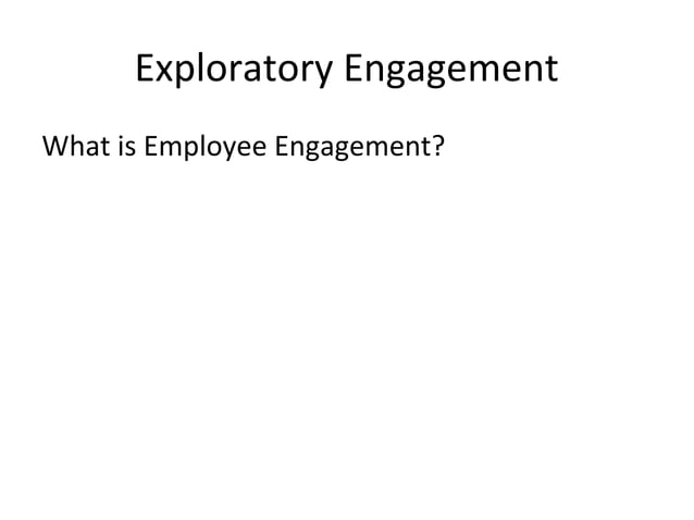 Creating the Right Environment for Employee Engagement | PPT
