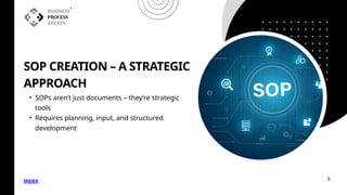 Creating the Ultimate SOP Manual: Streamline, Standardize, and Scale | PPTX