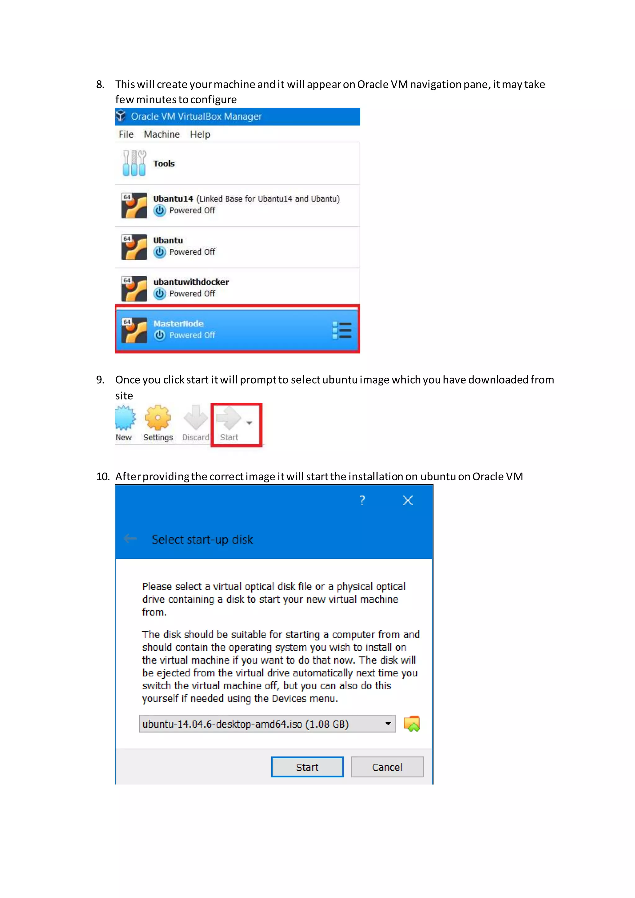 Creating ubuntu virtual machin on oracle vm | PDF