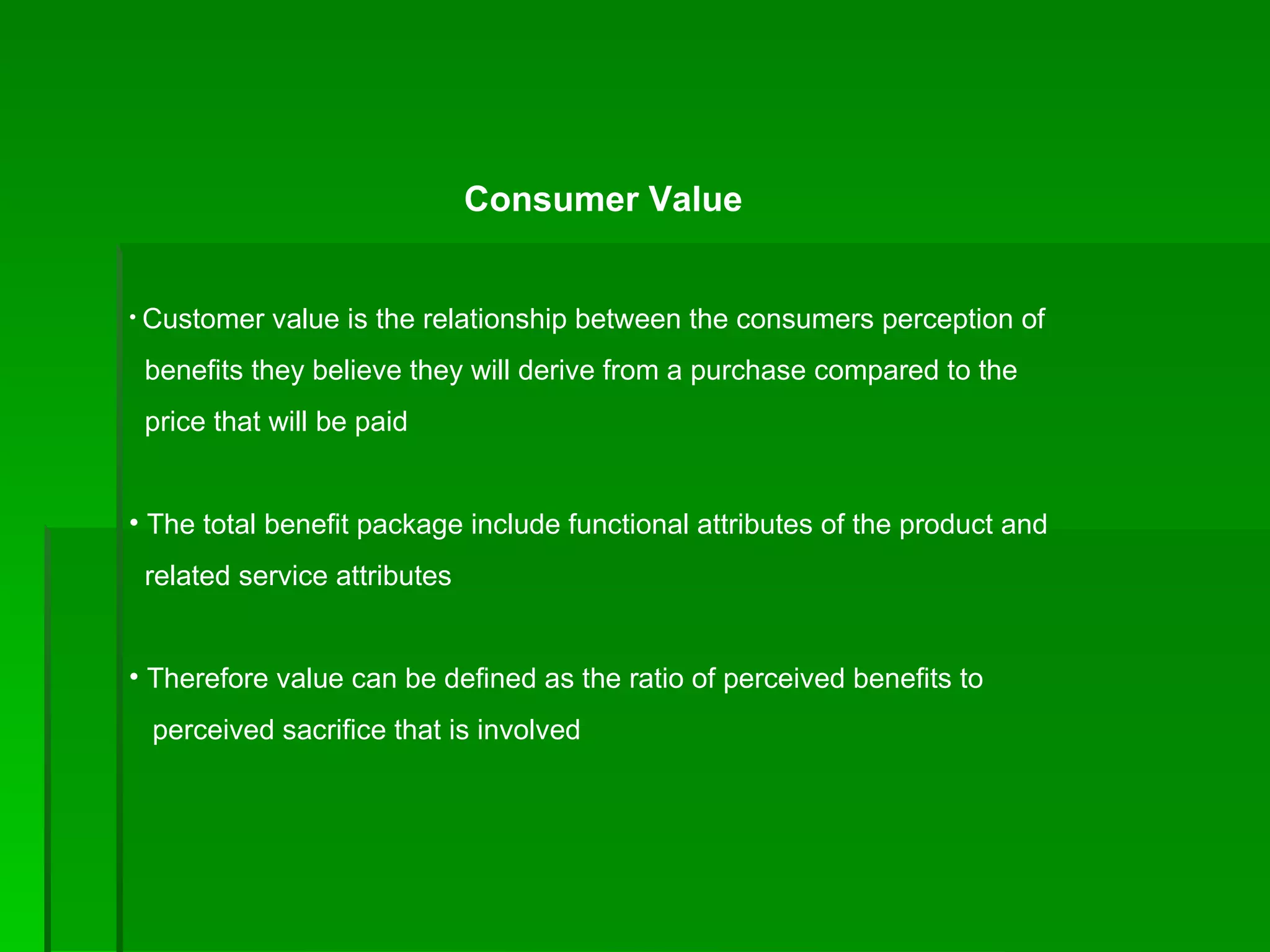 Creating value for customers | PPT