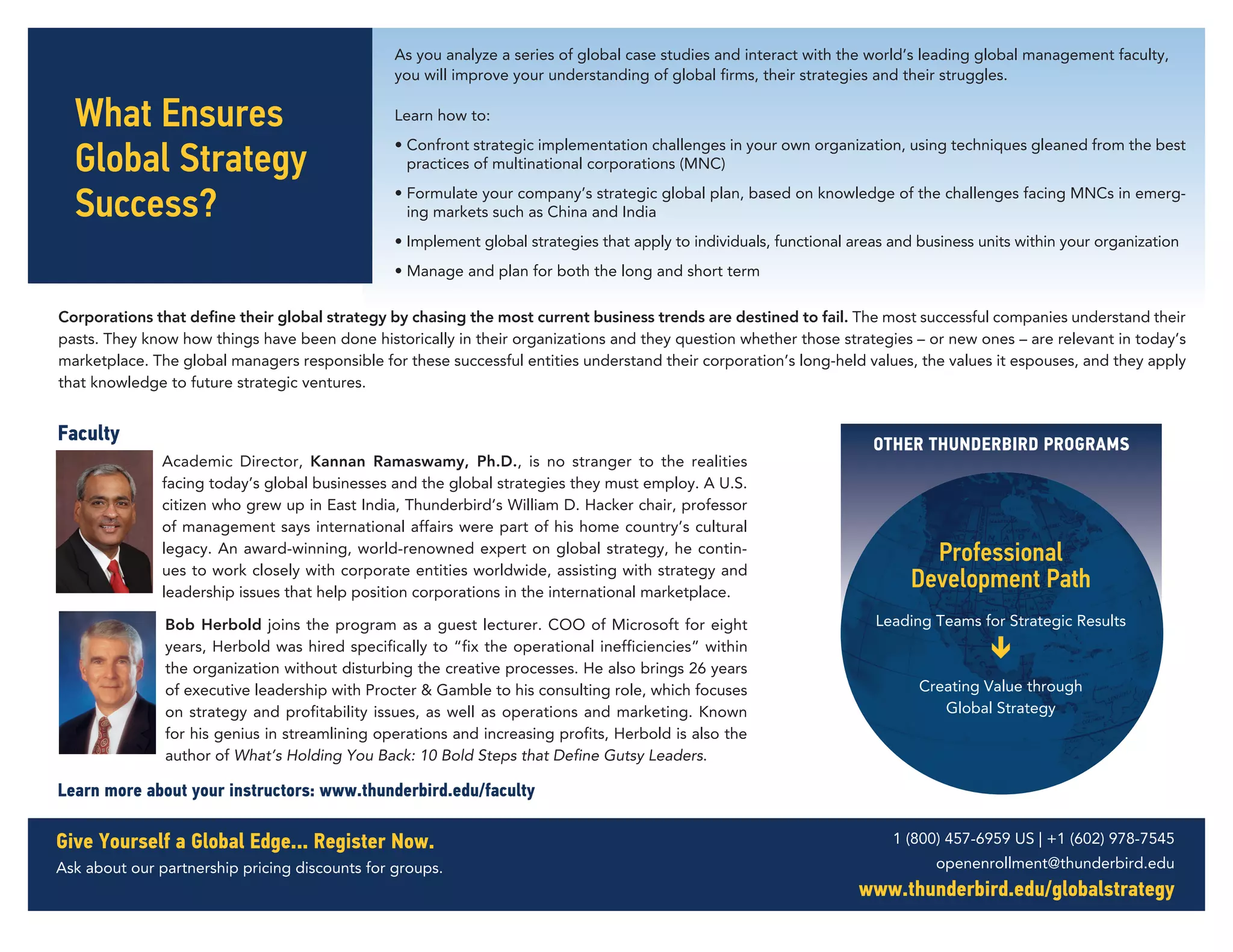 Creating Value Through Global Strategy | PPT