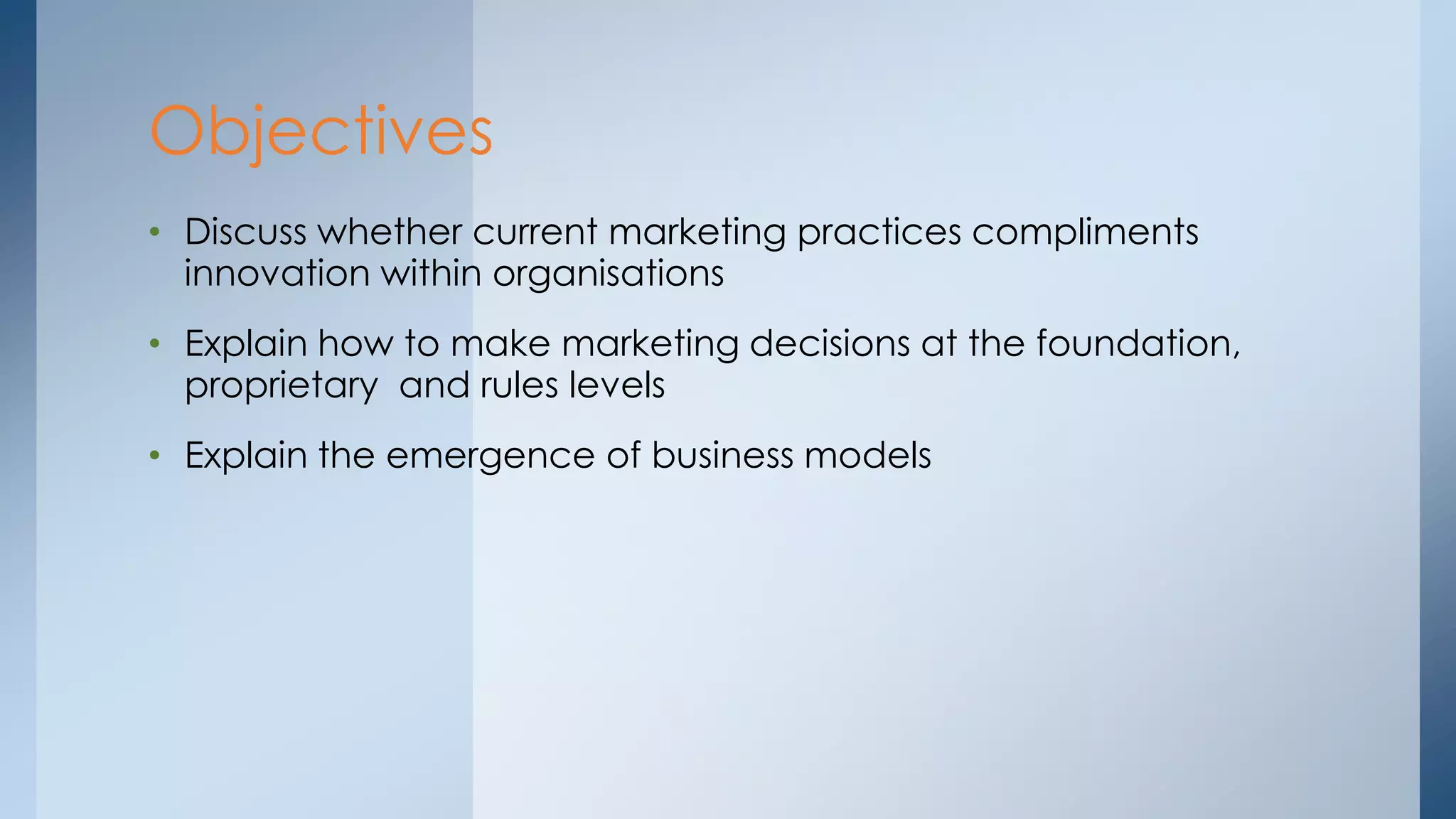 Creating value through innovation | PPTX