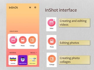 Creating videos with Inshot | PPTX