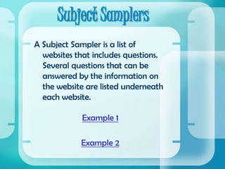 Creating Webquests | PPT