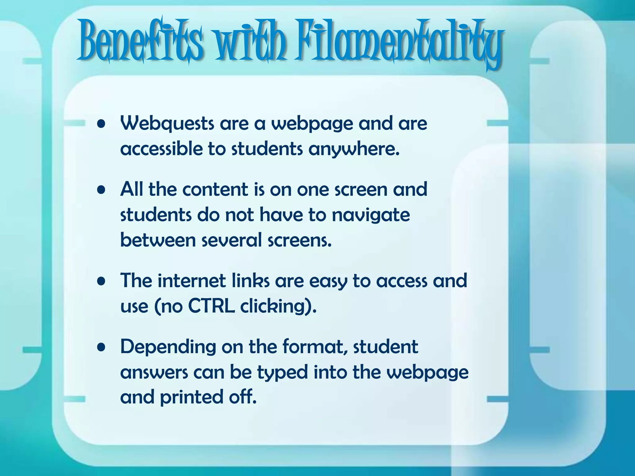 Creating Webquests | PPT
