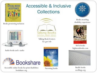 Creating welcoming and accessible libraries for children with special ...