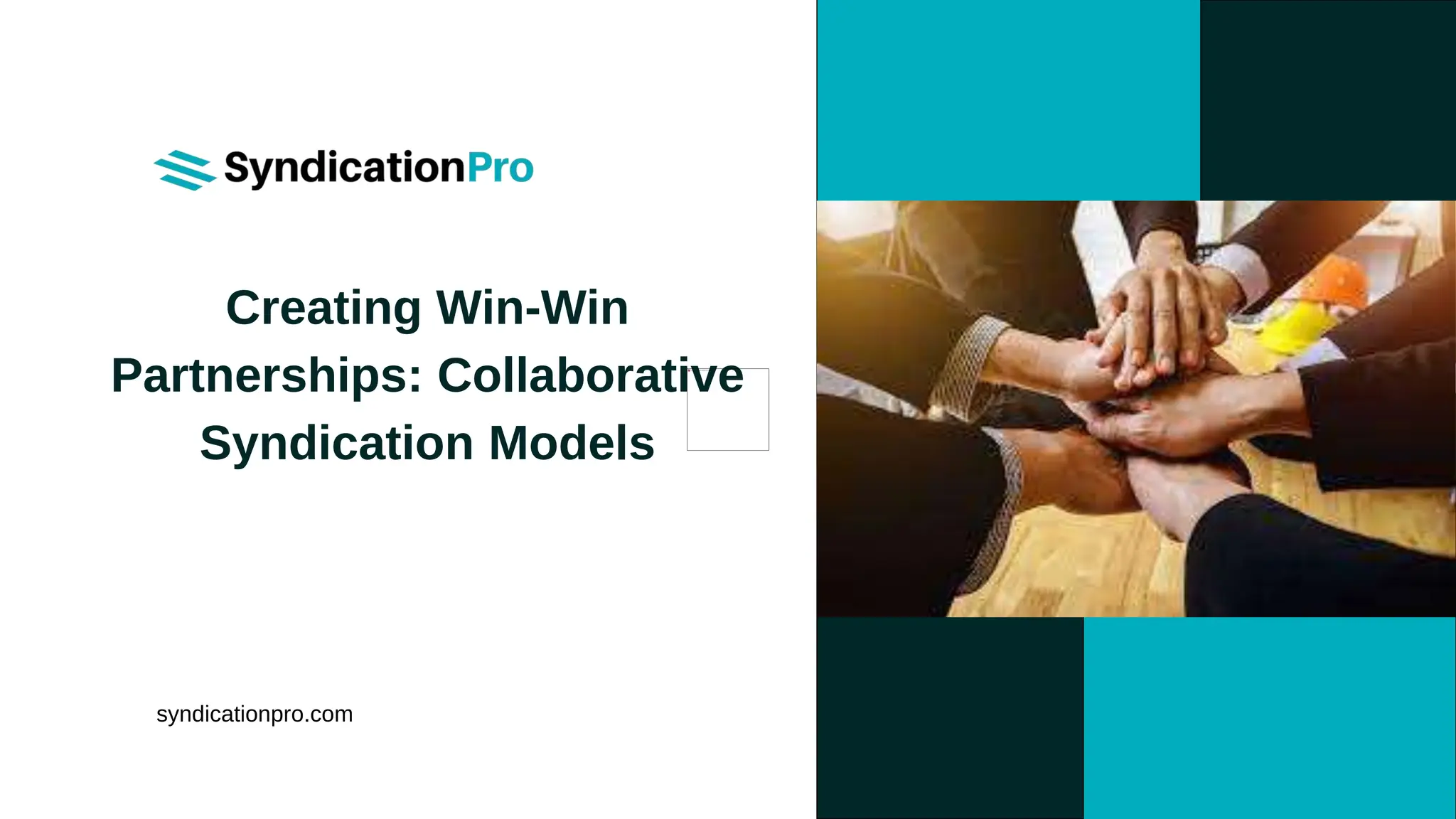 Creating WinWin Partnerships Collaborative Syndication Models.pptx