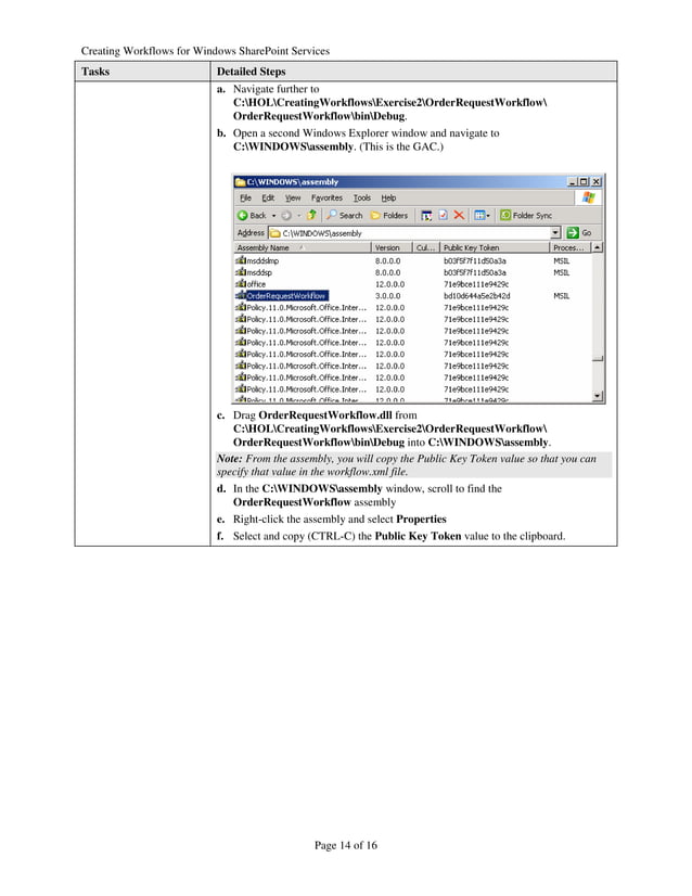 Creating Workflows Windows Share Point Services | PDF