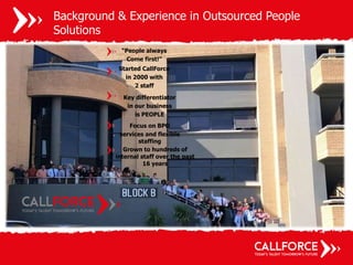 Callforce: Creating world class contact centres | PPT