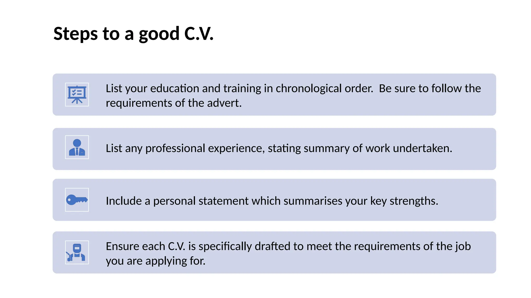 Short Presentation on Creating your CV.pptx