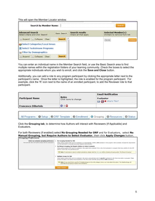 Creating your DRF program | PDF
