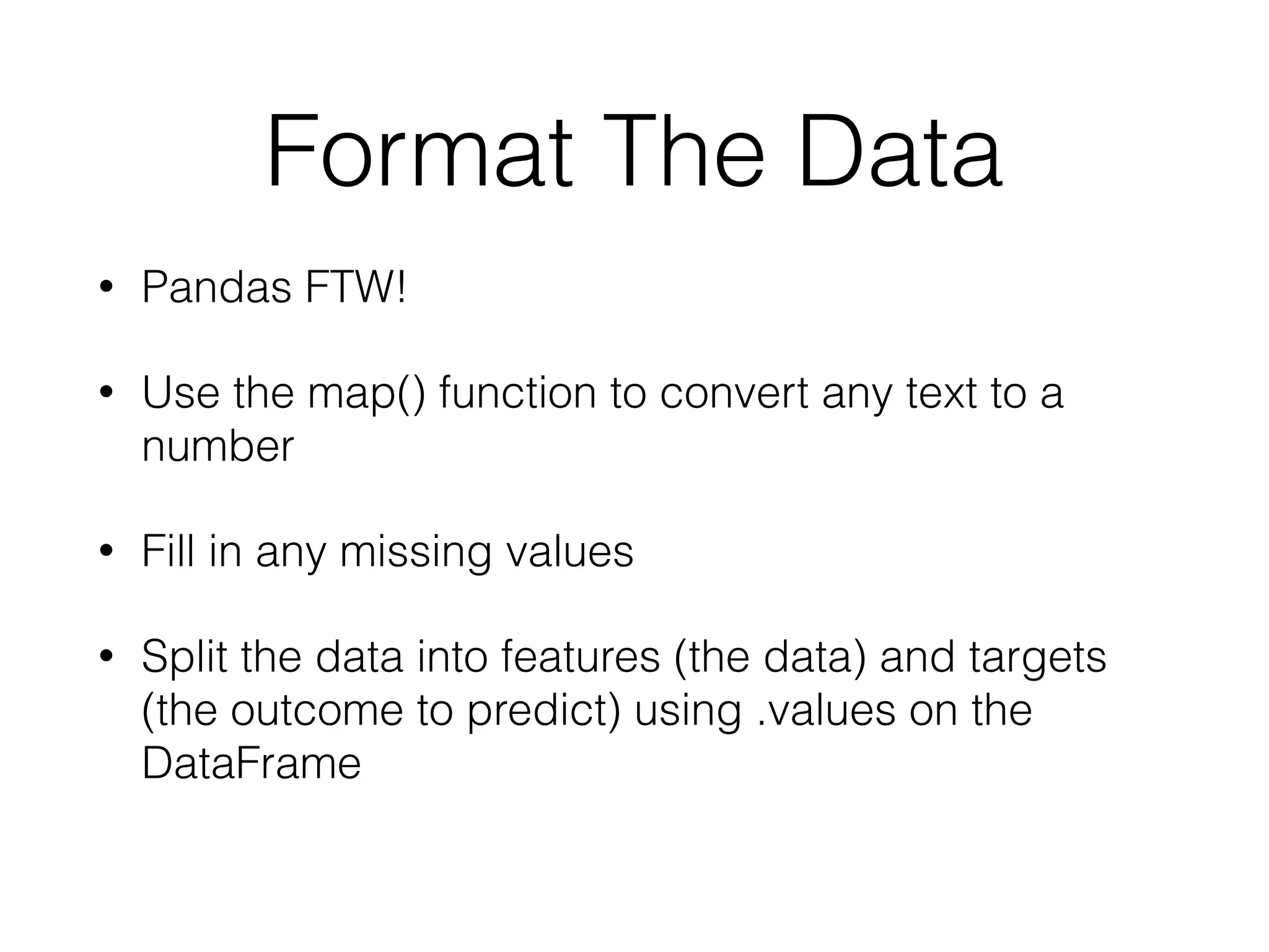 Creating Your First Predictive Model In Python Ppt