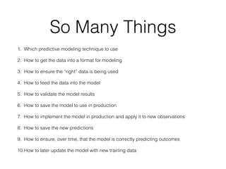 Creating Your First Predictive Model In Python | PDF