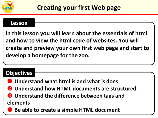 Creating your first web page | PPT | Free Download Creating your first web page | PPT | Free Download